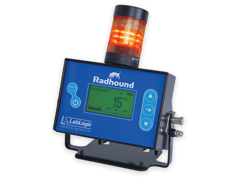 Radhound Radiation Area Monitor Alarm – LabLogic