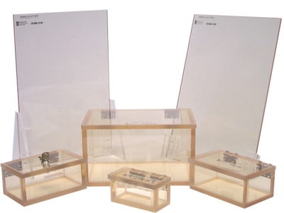 Radiation Shielding & Storage, Lead Acrylic Bench Top Shields – LabLogic