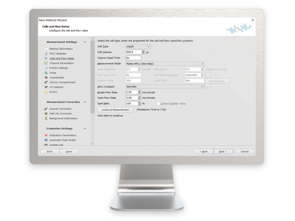 Radiochromatography Software, Laura – LabLogic